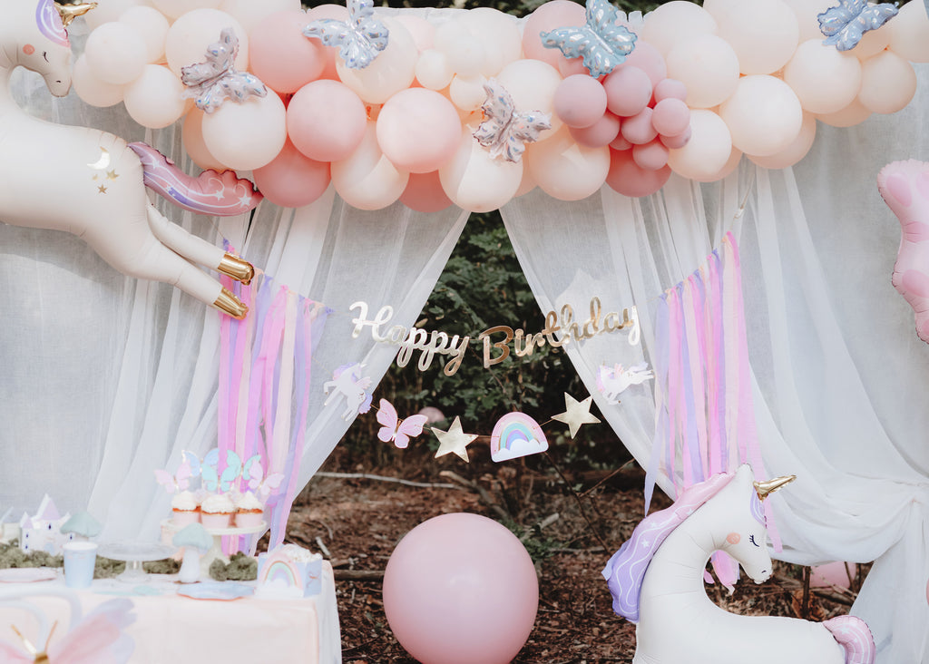 Unicorns Happy Birthday Banner | Party Supplies | Fancy Parties
